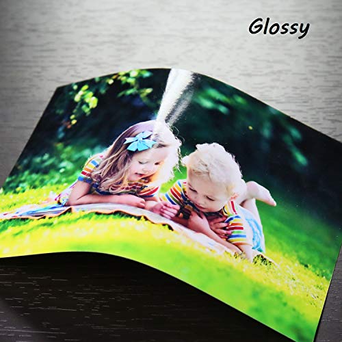 A-SUB Premium Photo Paper High Glossy 11x17 Inch 66lb for Inkjet Printers 50 Sheets