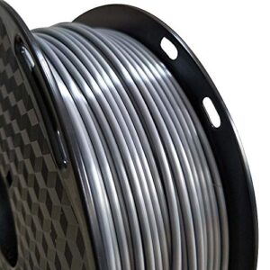 2.85mm Silk Silver PLA Filament 1KG 2.2LBS 3D Printer Filament Shiny Silky PLA 3D Printing Material