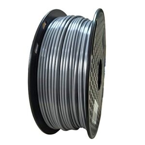 2.85mm Silk Silver PLA Filament 1KG 2.2LBS 3D Printer Filament Shiny Silky PLA 3D Printing Material