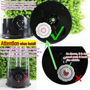 Reptile Fogger Terrariums Humidifier Fog Machine Mister 3L Large Size Ideal for Paludarium/Vivarium/Reptiles/Amphibians/Herps