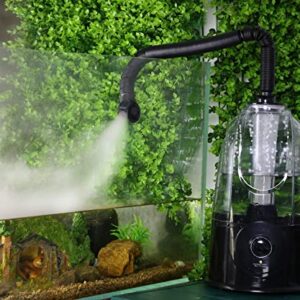 Reptile Fogger Terrariums Humidifier Fog Machine Mister 3L Large Size Ideal for Paludarium/Vivarium/Reptiles/Amphibians/Herps