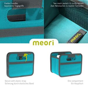 meori Mini Storage Box + Divider Insert Accessory, Collapsible Organizer Bin, Fabric Storage Cube, Reusable Gift Box