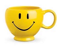 smiley face coffee mug