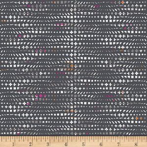 art gallery fabrics art gallery loft fusion fluxus city fabric, grey