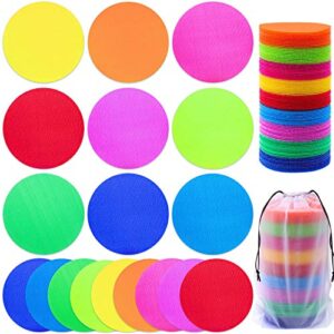 90 pcs carpet markers floor dots, shynek carpet dots for classroom carpet markers for teacher supplies elementary school kindergarten daycare classroom decoration