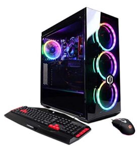 cyberpowerpc gamer xtreme vr gaming pc, intel core i5-9400f 2.9ghz, nvidia geforce gtx 1660 6gb, 8gb ddr4, 240gb ssd, 1tb hdd, wifi ready & win 10 home (gxivr8060a8, black)