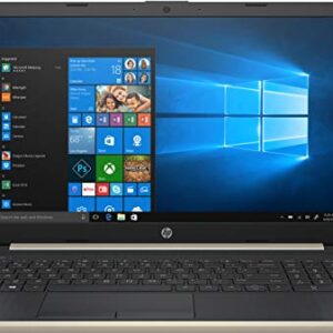 HP Pavilion 2019 15.6 HD LED Laptop Notebook Computer PC, Intel I5-8265U, 8GB DDR4 RAM, 256GB PCIe Nvme SSD, USB 3.1, USB-C, Bluetooth, Webcam, Wi-Fi, Fast Charging, Windows 10 Home, Gold