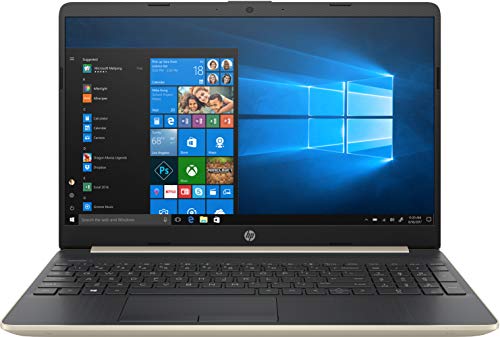 HP Pavilion 2019 15.6 HD LED Laptop Notebook Computer PC, Intel I5-8265U, 8GB DDR4 RAM, 256GB PCIe Nvme SSD, USB 3.1, USB-C, Bluetooth, Webcam, Wi-Fi, Fast Charging, Windows 10 Home, Gold