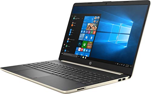 HP Pavilion 2019 15.6 HD LED Laptop Notebook Computer PC, Intel I5-8265U, 8GB DDR4 RAM, 256GB PCIe Nvme SSD, USB 3.1, USB-C, Bluetooth, Webcam, Wi-Fi, Fast Charging, Windows 10 Home, Gold