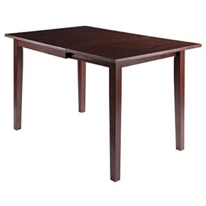 winsome perrone dining, 29 h, walnut