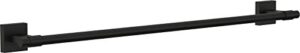 franklin brass maxted 24 inch -towel bar, matte black, -bathroom accessories, max24-fb