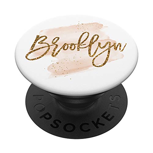 Brooklyn Girls Name Gift Trendy Modern Teen Tween Ladies PopSockets PopGrip: Swappable Grip for Phones & Tablets