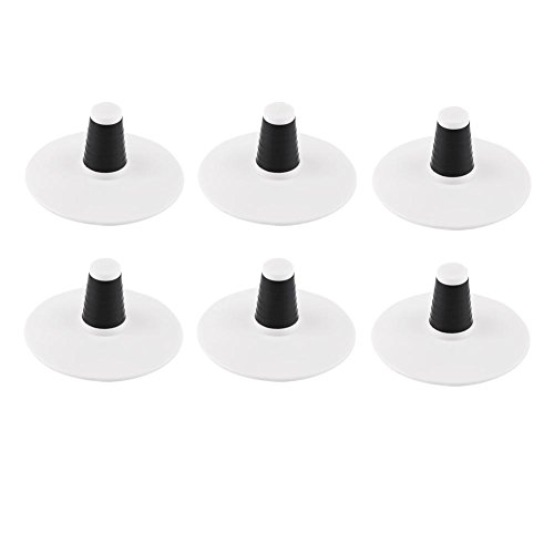 Riuty Bottle Top Stems Holder Base Stand for Bottle Cutting Recycling Accessary Craft Making 6Pcs(#2)