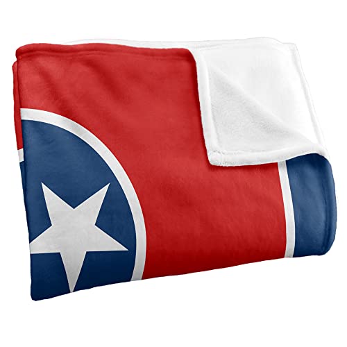 Trevco Tennessee Flag Silky Touch Super Soft Throw Blanket 36" x 58"