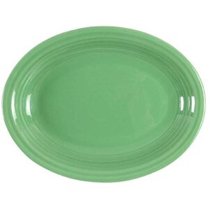 fiesta oval platter, 11 1/2" - meadow