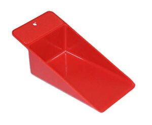 tupperware vintage flat scoop for canisters and modular mates harvest paprika burnt orange