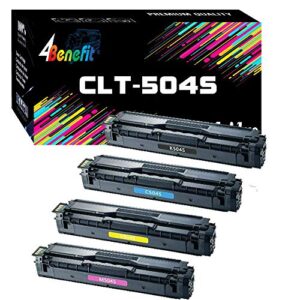 4benefit (bcym) compatible toner cartridge replacement for samsung 504s clt-504s for c1810w c1860fw clp-415nw clp-470 clp-475 clx-4195 clx-4195fn 4195fw printer