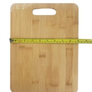 (Set of 12) 12x9" Bulk Plain Rectangular Blank Bamboo Cutting Boards