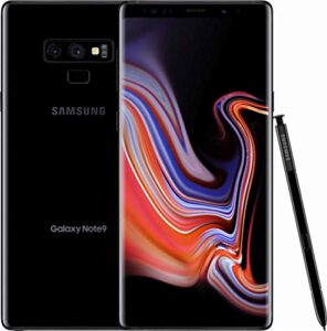 samsung galaxy note 9, 512gb, midnight black - for verizon (renewed)