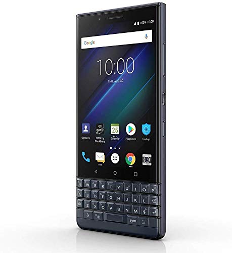 BlackBerry Key2 LE 64GB Unlocked GSM Phone w/Dual 13MP & 8MP Camera (Slate, 64GB Dual Sim (ATT, Verizon, Tmobile))