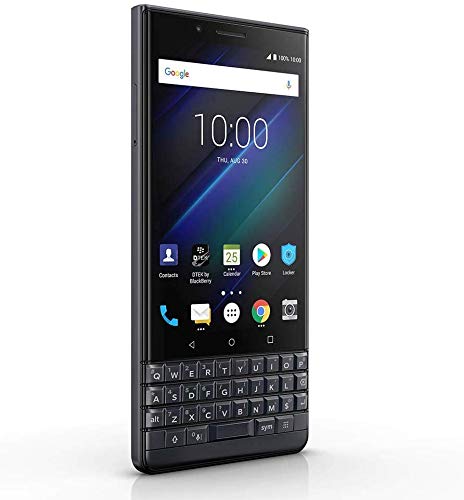 BlackBerry Key2 LE 64GB Unlocked GSM Phone w/Dual 13MP & 8MP Camera (Slate, 64GB Dual Sim (ATT, Verizon, Tmobile))