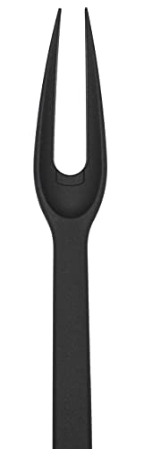 Hudson & Lane Heat Resistant Cooking Fork, Black