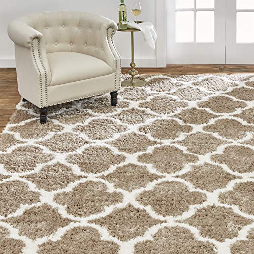 Home Dynamix Ventura Roslin Transitional Modern Area Rug, Beige/Ivory, 3'11"x5'10" Rectangle