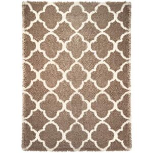 Home Dynamix Ventura Roslin Transitional Modern Area Rug, Beige/Ivory, 3'11"x5'10" Rectangle