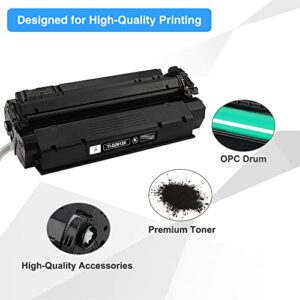 TRUE IMAGE Compatible Toner Cartridge Replacement for HP Q2613X 13X C7115X Q2613A C7115A Laserjet 1300 1300N 3380 1150 1200 1200N 1220 3300 3330 13A 15A 15X Printer Ink (Black, 2-Pack)