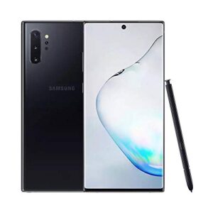 samsung galaxy note 10+ plus (5g) single-sim sm-n976b 256gb factory unlocked 5g smartphone - international version (aura black)