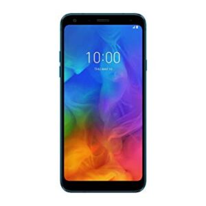 LG Q7+ Plus Q610 (64GB, Single-SIM, Android, 5.5" inch, No CDMA, GSM Only) Factory Unlocked 4G/LTE Smartphone (Moroccan Blue) - International Version (Renewed)