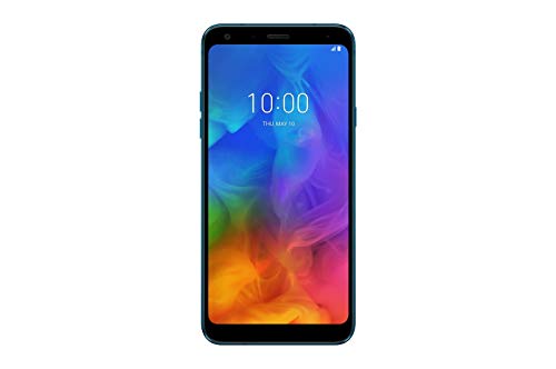 LG Q7+ Plus Q610 (64GB, Single-SIM, Android, 5.5" inch, No CDMA, GSM Only) Factory Unlocked 4G/LTE Smartphone (Moroccan Blue) - International Version (Renewed)