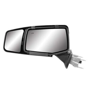 Snap & Zap Custom Fit Towing Mirror Pair for Chevy Silverado 1500, GMC Sierra 1500