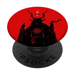 goat antichrist satanism devil seal goth emo gift mystic popsockets popgrip: swappable grip for phones & tablets