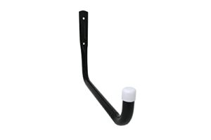 shepherd hardware 8091e heavy duty steel 10-inch garage storage utility hooks, 4 pack, black