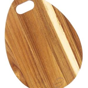 Large 16" x 12" Acacia Wood Charcuterie Board,Cheese Board and Knife Set in Gift box.Serving Platter,Grazing plate, reversible, Cutting Board, kitchen decor