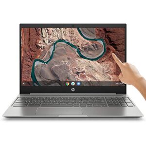 2019 flagship hp chromebook 15.6" ips fhd 1080p touchscreen core i3-8130u 4gb 128gb emmc ceramic white