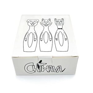 CHIWAVA 3 Pack 5.7 Inch Squeaky Latex Dog Toys Standing Stick Dog Dog Toy Puppy Fetch Interactive Play for Small Dogs