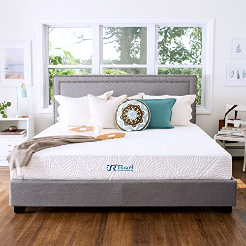 Sunrising Bedding 12" Gel Memory Foam Mattress Full Size, Firm, No Harmful Chemicals, No Fiberglass, Adjustable Bed Frame Compatible