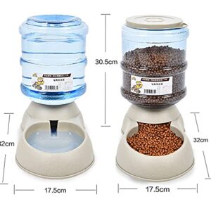 Pet Feeding Solution Automatic Cat & Dog Cafe Feeder and Water Dispenser in Set with Food Scoop - Ito Rocky 6-Meal Automatic Food Dispenser for Small/Middle Puppy and Kitten