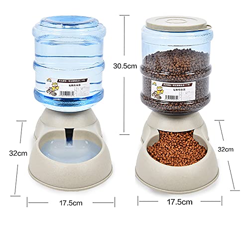 Pet Feeding Solution Automatic Cat & Dog Cafe Feeder and Water Dispenser in Set with Food Scoop - Ito Rocky 6-Meal Automatic Food Dispenser for Small/Middle Puppy and Kitten