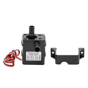 HiLetgo 2pcs Water Pump 240L/H DC 12V 4.2W Micro Brushless Pump 3M Pumping Head Ultra Quiet Water Pump for Pool Aquarium Fish Tank