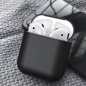 CustomCustom Personalized Protective Cover Compatible with Airpod Case 1st and 2nd Generation - Personalized Black