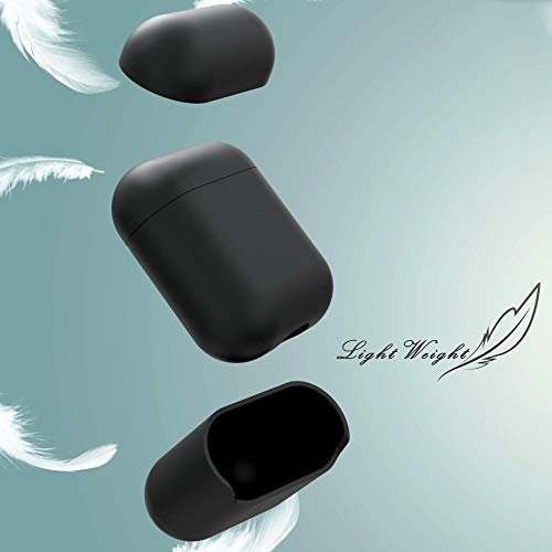 CustomCustom Personalized Protective Cover Compatible with Airpod Case 1st and 2nd Generation - Personalized Black