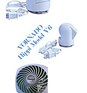 Vornado Flippi V6 Personal Air Circulator Fan White