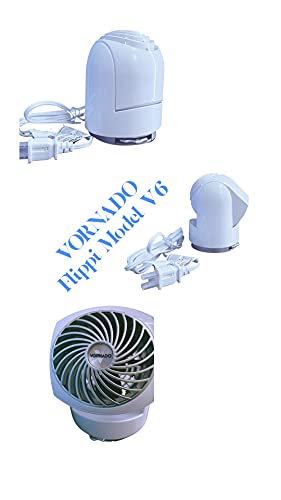 Vornado Flippi V6 Personal Air Circulator Fan White