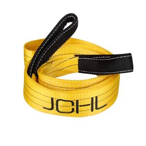 JCHL Tree Saver Strap, 3 inchX9 Foot Winch Strap, Tow Strap, Heavy Duty 36,000 Pound Capacity