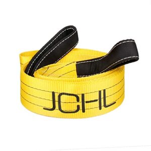 jchl tree saver strap, 3 inchx9 foot winch strap, tow strap, heavy duty 36,000 pound capacity