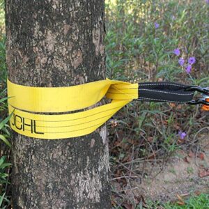 JCHL Tree Saver Strap, 3 inchX9 Foot Winch Strap, Tow Strap, Heavy Duty 36,000 Pound Capacity