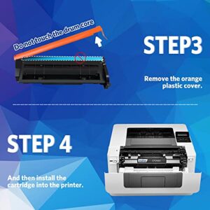 INK E-SALE [with Chip] Remanufactured 58A Toner Cartridge Replacement for HP 58A 58X CF258A Toner Black Ink for HP Pro M404dn M404n M404dw MFP M428fdw M428fdn M428dw M430f M406dn M304 M404 Printer